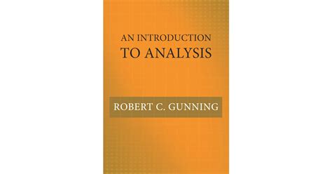 An Introduction To Analysis Princeton University Press