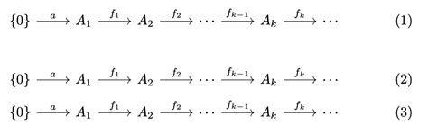 Exact Sequences On Tikz TeX LaTeX Stack Exchange
