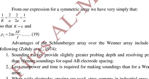 The Wenner Array The Array Is Symmetrical And Collinear But Now The Download Scientific