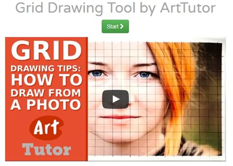 Using A Grid To Draw Drawing Tips Pencil Portrait Drawings