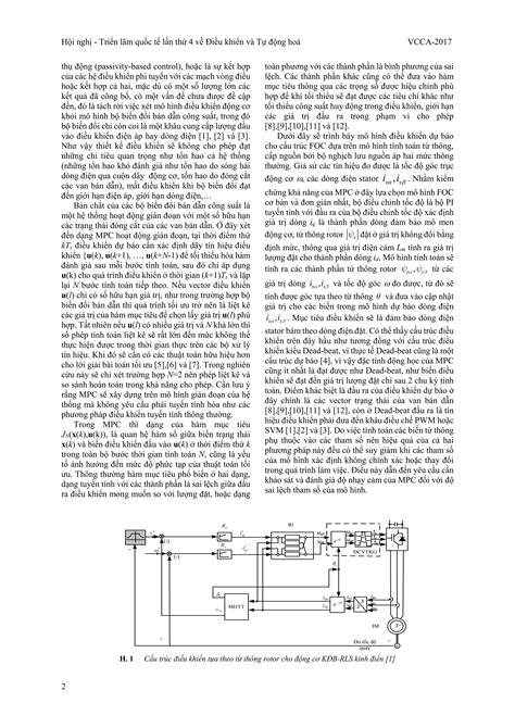 [3 Cv] A Research On Model Predictive Control For Frequency Converter
