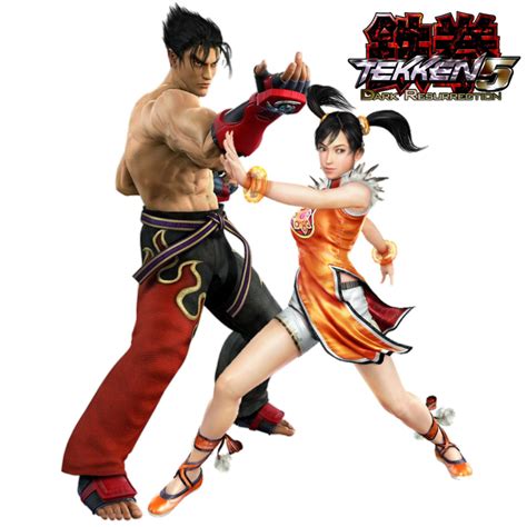 Jin Kazama Ling Xiaoyu Tekken 5 Dark Ressurection By Andysugar1230 On
