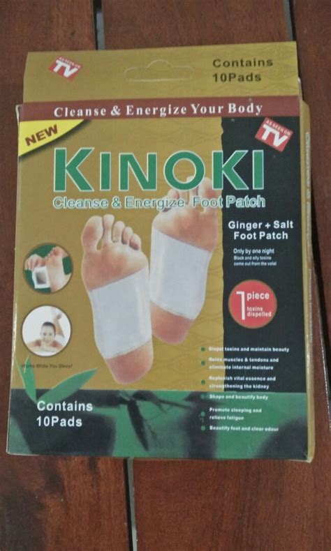 Kinoki Cleanse And Energyze Foot Patch On Carousell