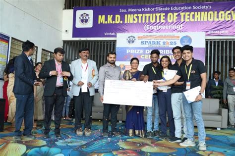 On 16th Of April 2025 Victory At Spark 2k25 Aaryan Choudhari