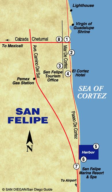 Mapa De San Felipe Político Región Mapa Político Ciudad Región