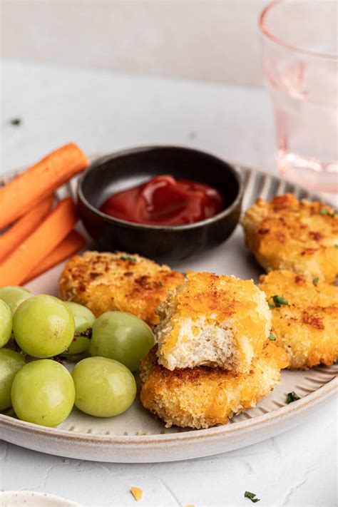 Cheese Chicken Nuggets High Protein The Balanced Nutritionist