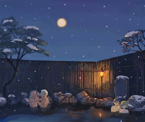 Onsen By Molmolmol On Deviantart