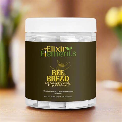 Bee Bread Powder Fortified With Propolis Royal Jelly And Vitamin C
