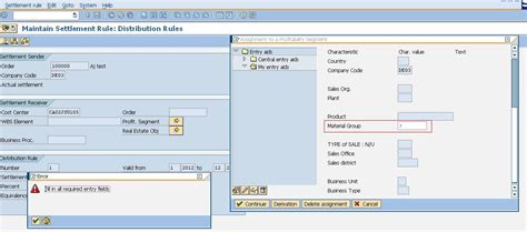 How Derivation Rule Is Determine In Co Pa Sap Community