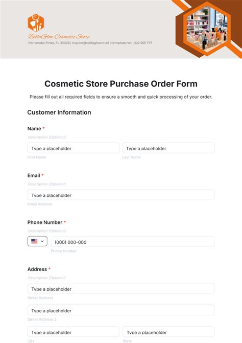 free order request form template to edit online
