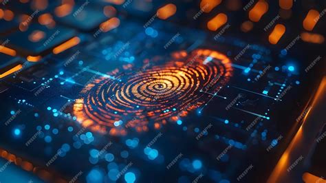 Premium Photo Enhanced Security Through Personalized Identification With Fingerprint Scanning