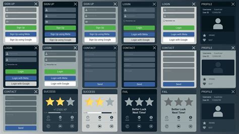 Clean Gui Pack 1 카테고리 2d 애셋 Ue 마켓플레이스