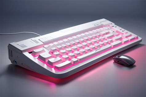 Premium Ai Image The Invisible Keyboard That Appears Only When Needed