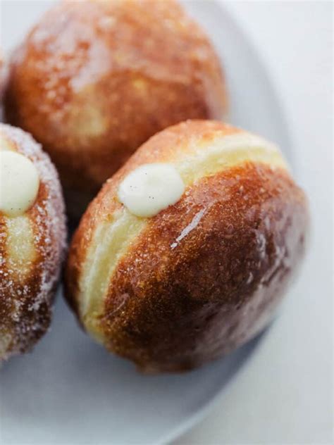Custard Donuts Filled With Vanilla Pastry Cream Emily Laurae