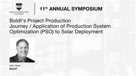 Boldts Project Production Journey Application Of Production System