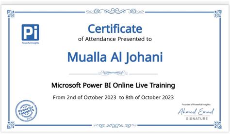 Microsoftpowerbi Datavisualization Certification Continuouslearning Mualla Aljohani