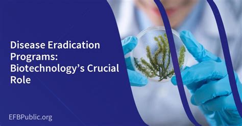Disease Eradication Programs Biotechnologys Crucial Role