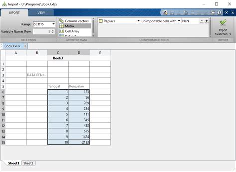 Cara Export Dan Import Input Data Excel Pada Matlab Advernesia