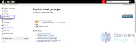 Starware Design Ltd Fpga Meets Devops Xilinx Vivado With Docker And Jenkins