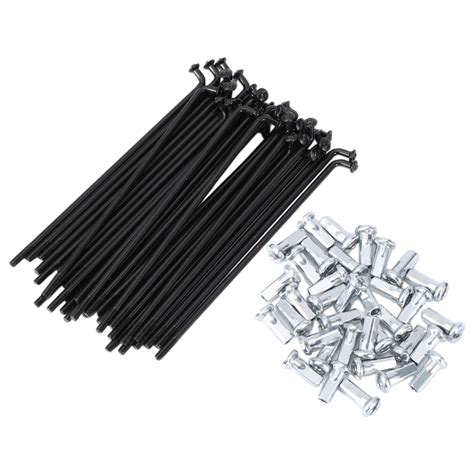 Unique Bargains 36 Set 12g Bicycle Spoke 12g Bike Wheel Spokes 45 Steel