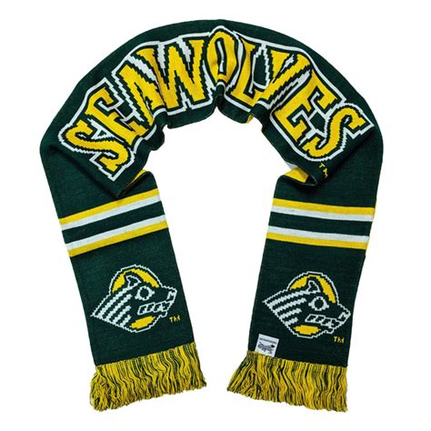Alaska Anchorage Scarf Ua Anchorage Seawolves Knitted Classic