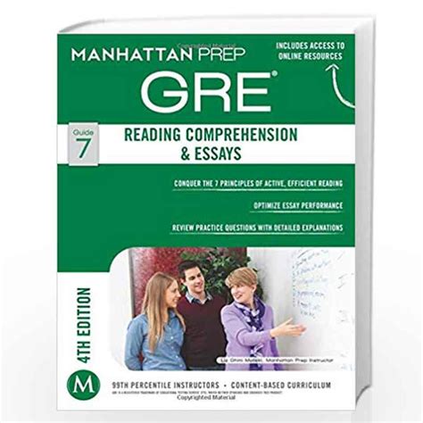 Gre Reading Comprehension And Essays Manhattan Prep Gre Strategy Guides By Manhattan Gmat Buy