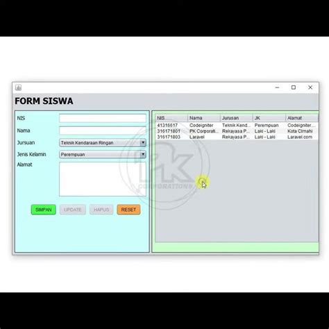 demo membuat crud sederhana java netbeans mysql plokoding shorts