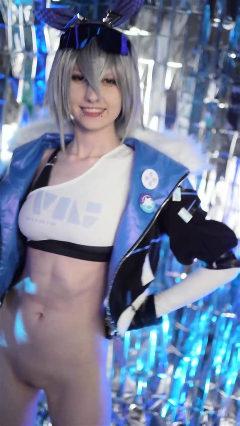 Babe Emo Kitten Silver Wolf Solo Dildo Fuck