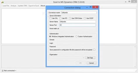 Excel To MS Dynamics CRM Download Free Windows 1 0 0 0 Softpedia