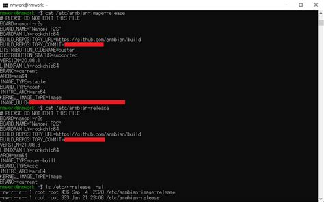 Version Mismatch Between Etc Armbian Image Release And Etc Armbian Release Beginners