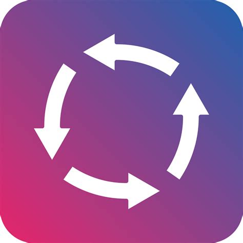 Rotation Icon Vector Design 22839245 Vector Art At Vecteezy