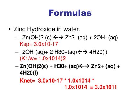 Ppt Zn Solubility Powerpoint Presentation Free Download Id3226993