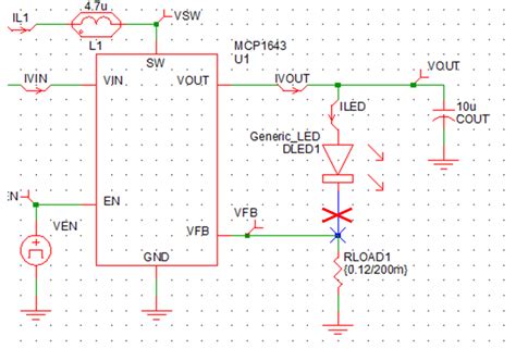 Mplab® Mindi™ Analog Simulator Peak Current Mode Step Up Led Current Regulators