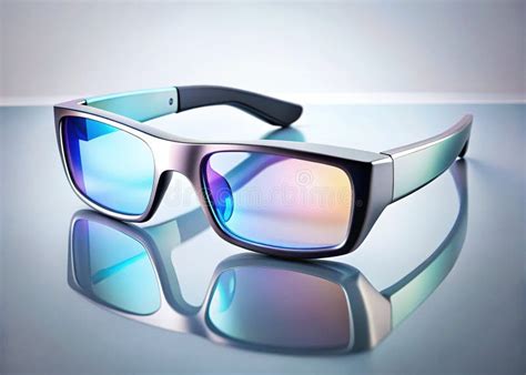 Sleek And Futuristic Smart Glasses A Glimpse Into The Future Of Augmented Reality Eye Wear