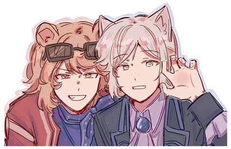 Vertin And Regulus Reverse1999 Drawn By Kuva5z Danbooru