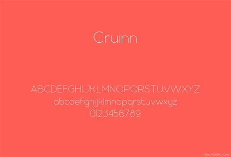 Cruinn Font OTF TTF Fontiko Com
