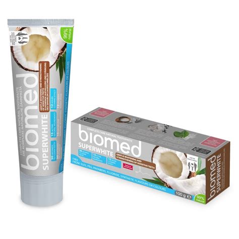 Biomed Sensitive Toothpaste Natural Balance Since 1993