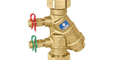 Flowcal™ Press Y Body Automatic Balancing Valves Caleffi S P A