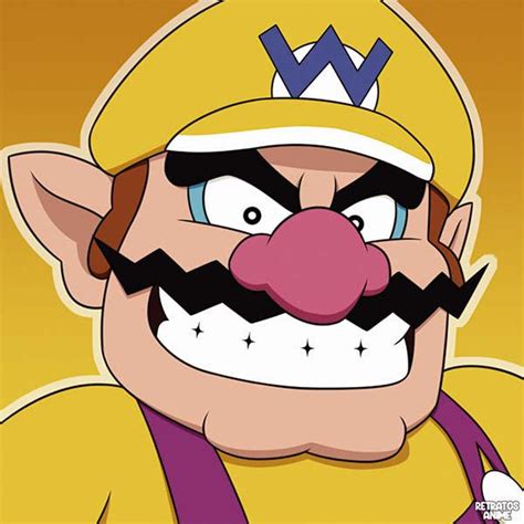 Wario Super Mario Bros By Retratosanime On Deviantart