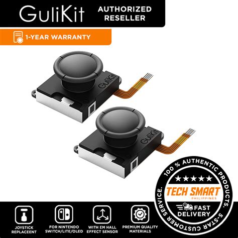 Gulikit Switch Joystick Replacement Hall Effect Joystick No Drift