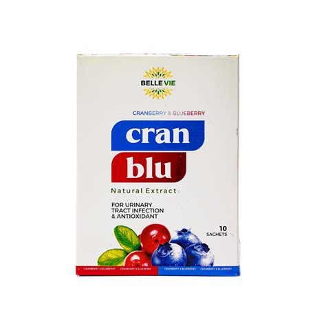Cran Blu 10 Sachets Focus And Rulz Healthcare
