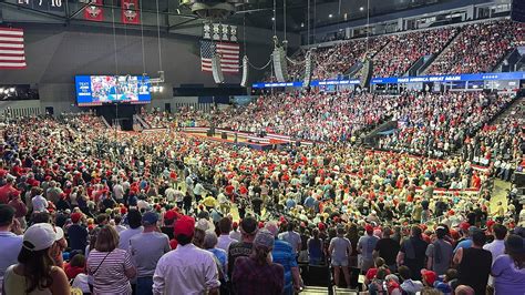 Trump Says He Took A Bullet For Democracy At Massive Battleground