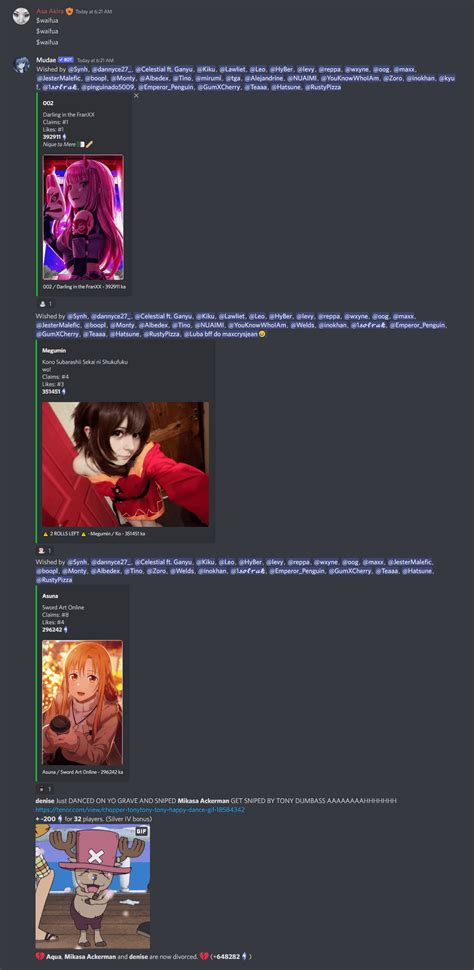 Ive Never Had Rng This Good R Mudae