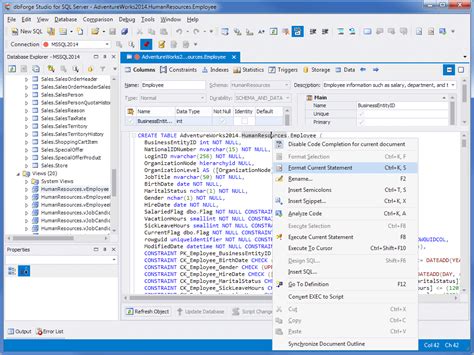 Table Designer Visual Table Editor For Sql Database