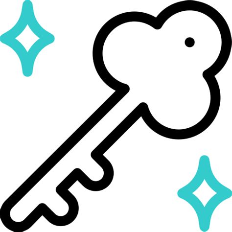 Key Basic Accent Outline Icon Key Basic Accent Outline Icon