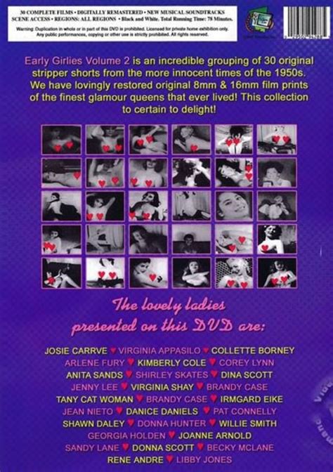 Early Girlies Vol 2 029502942885 By Music Video Distributors Hotmovies