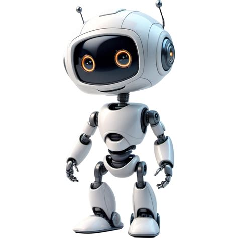 Cute Robot Character Ai Generative 29572208 Png