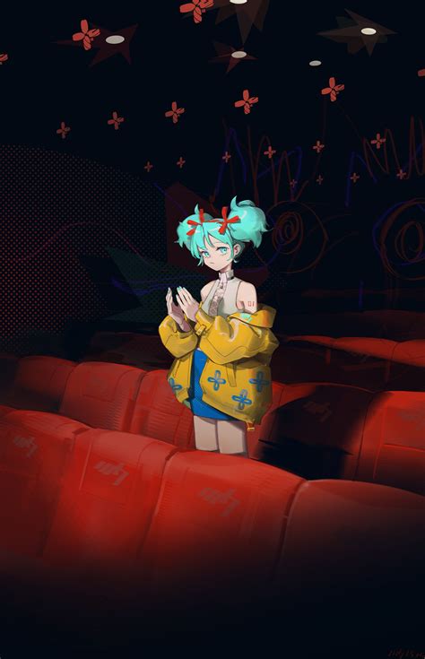 Hatsune Miku Vocaloid Drawn By Nekohara Peninsula Danbooru