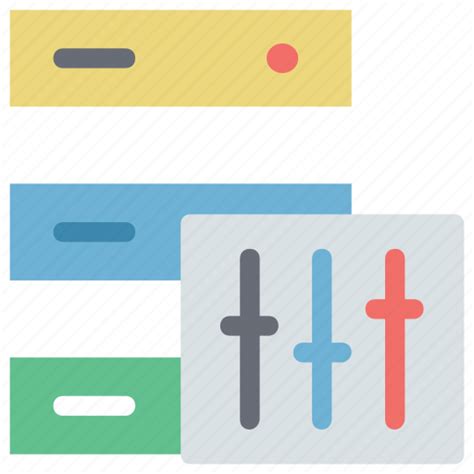 data data storage database database with equalizer hosting rack