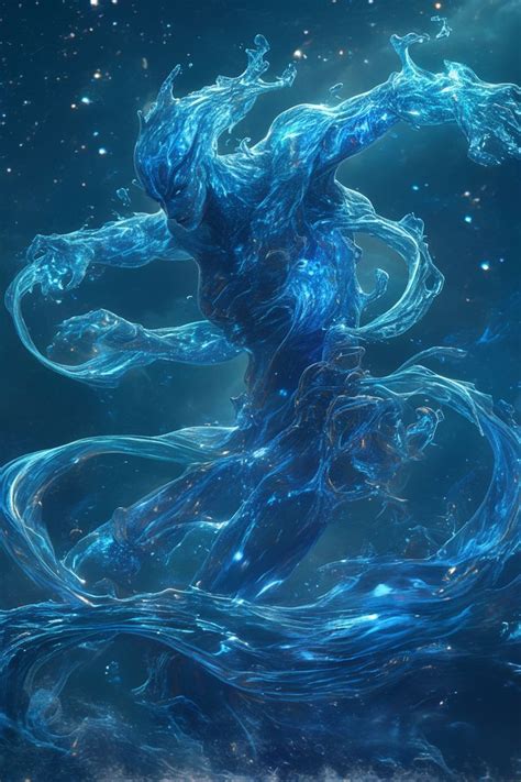 Dandd Water Elemental In 2025 Fantasy Creatures Fantasy Creatures Art